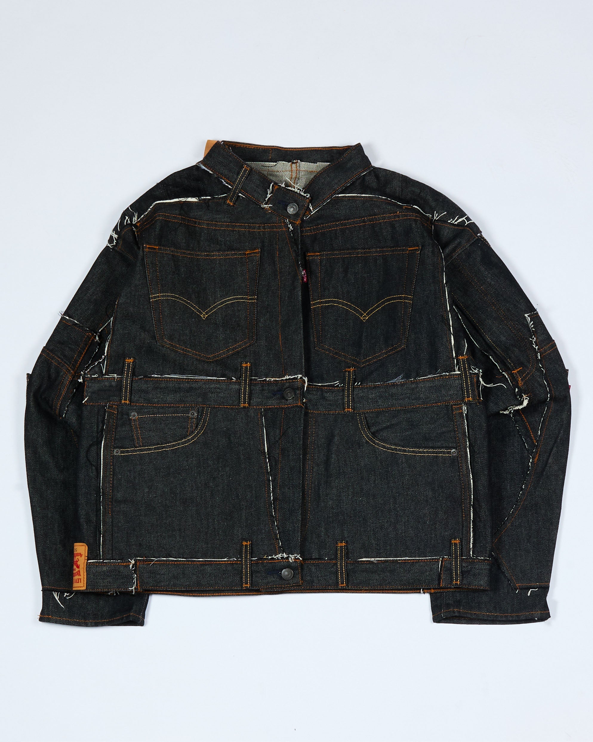 Raw Rework Denim Jacket – Nigel Xavier